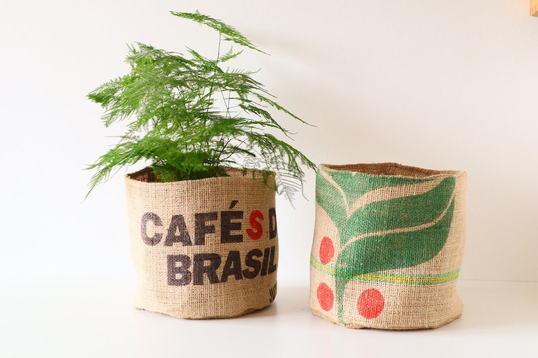 Plant Pants Brasil - Sustainable Root-promoting Upcycled Jute Planter ...
