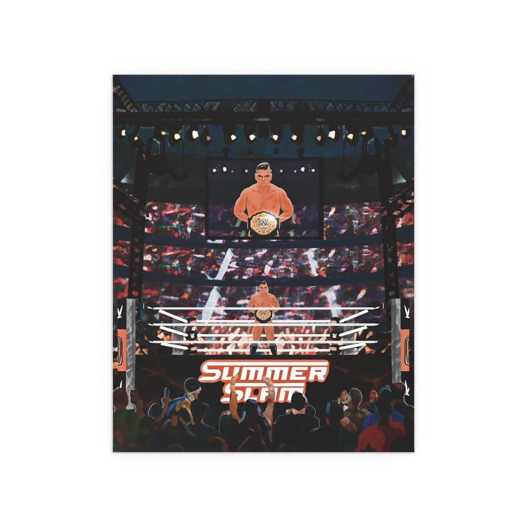 World Champion Gunther Arena Poster - Etsy