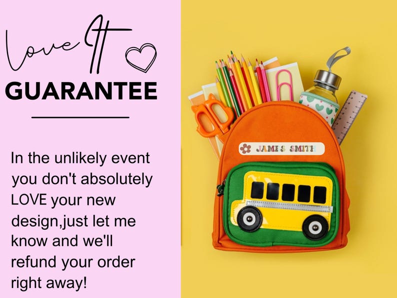 Personalized Name Label SVG, Kids Name Labels SVG, Back to School SVG ...