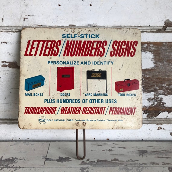 Vintage Porcelain Metal Store Sign Double Sided Cole | Etsy