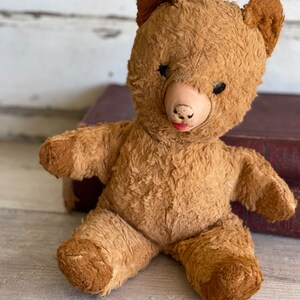 Antique Gund Cubbi Teddy Bear - 1950s Rubber Nose - Etsy