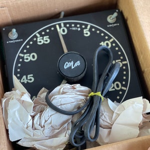 Vintage Gralab Electronic Time With Dual Outlets and Wall Mount in Box ...