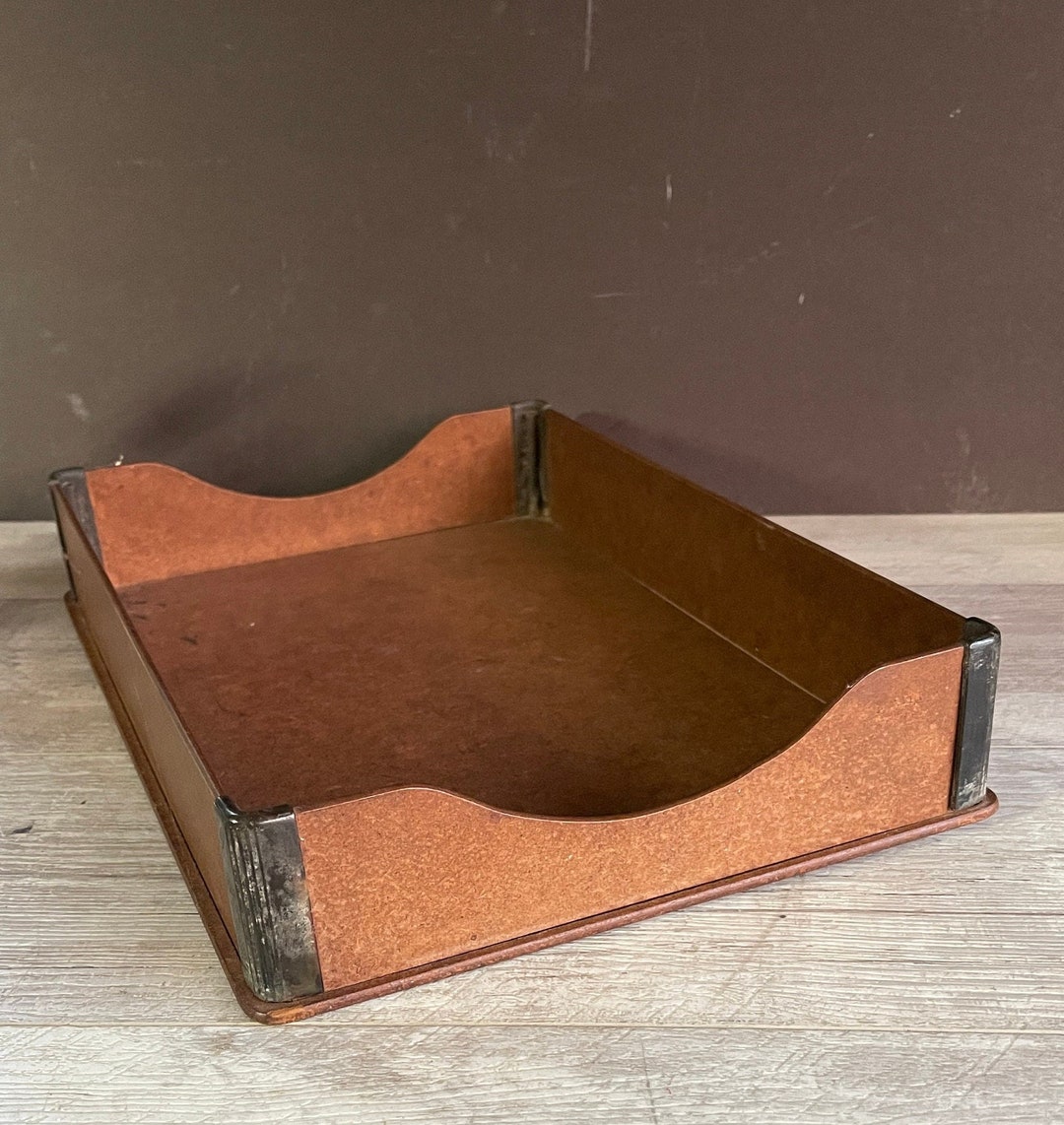 Vintage Masonite Legal Paper Tray With Bakelite Corners - Etsy