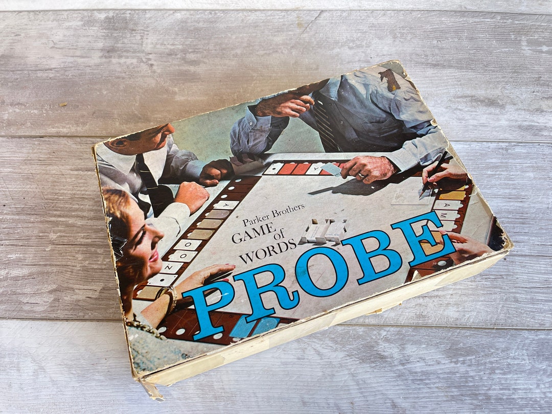 Vintage Probe Word Game - Parker Brothers 1964 Complete - Etsy