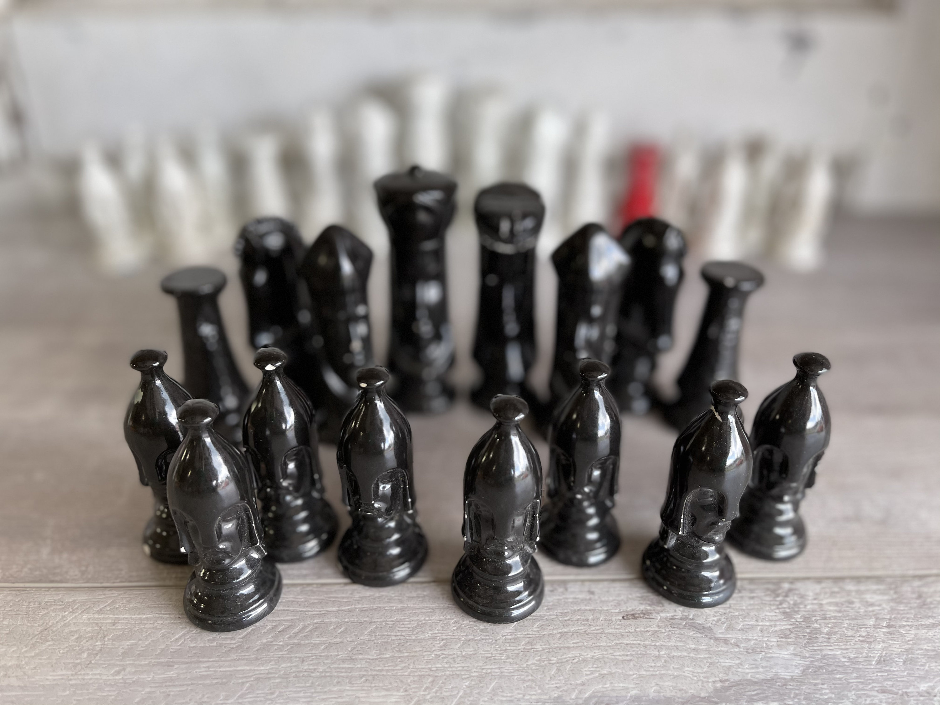 Vintage Duncan Peter Ganine Chess Set Ceramic 3 Size | Etsy