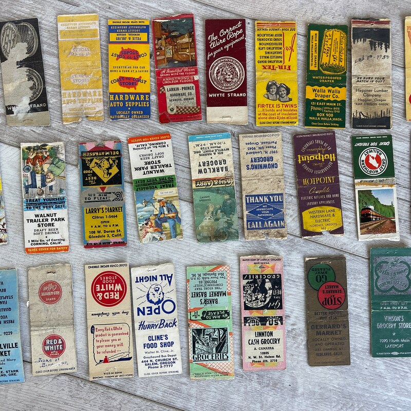 Empty Matchbooks - Etsy