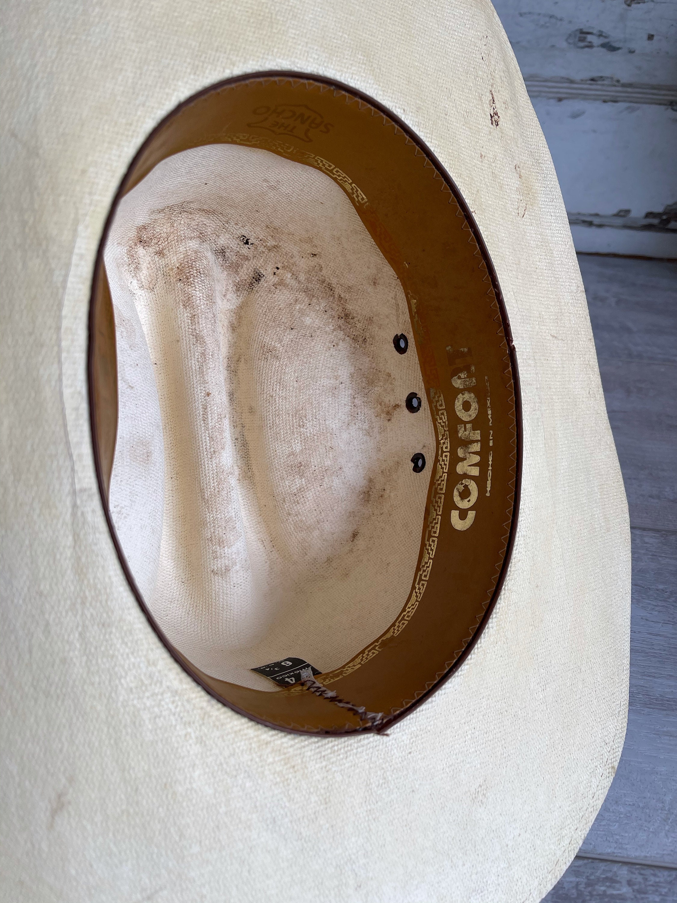 Vintage Cowboy Hat Double S Sancho 1980s 6.75 inches | Etsy