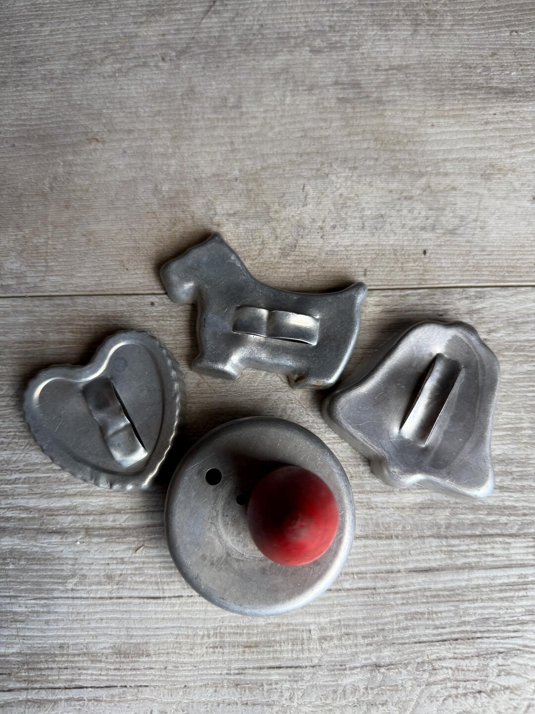 Vintage Biscuit Cutter and Cookie Cutters - Old Kitchen - Etsy