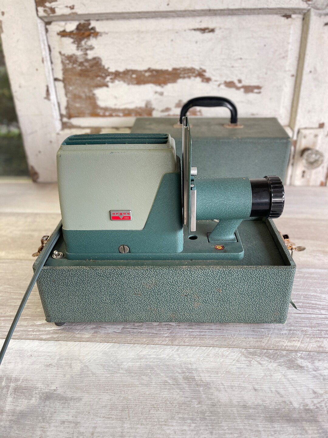 Vintage Argus 300 Slide Projector Working No Bulb Pbb300 Etsy