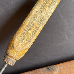 Vintage Advertising Ice Pick - Associated Ice Distributors - 1920s/30s ...