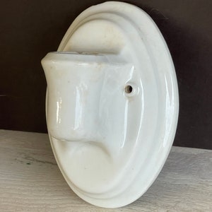 Vintage Porcelain Light Socket Fixture Wall Sconce Great for Upcycling ...