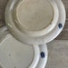 Vintage Tillson Dinner Plates Blue and White Flow Blue Burslem ...