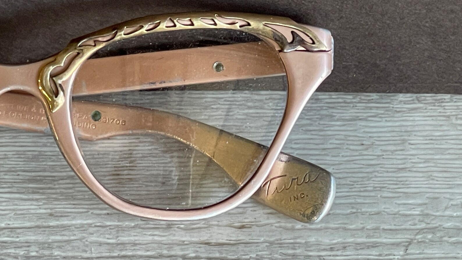 Vintage Tura Cateye Glasses Aluminum Rose Gold Copper Gold Filled - Etsy