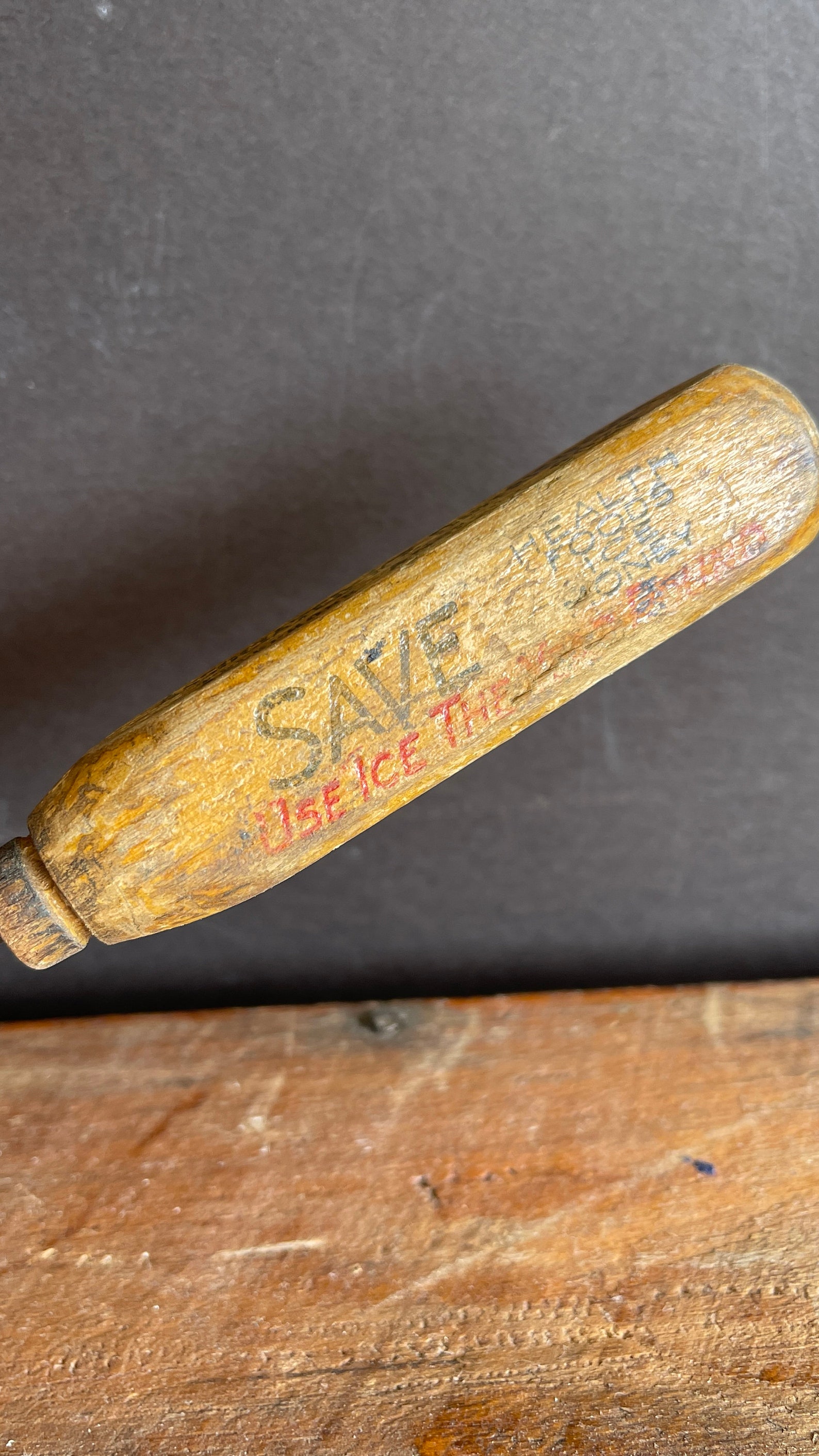 Vintage Advertising Ice Pick - Associated Ice Distributors - 1920s/30s ...