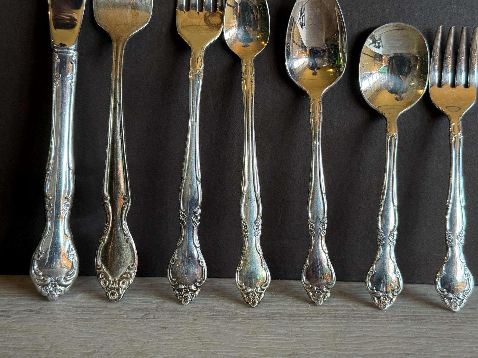 Vintage Affection Silver Flatware Baby/toddler Oneida Community Like ...
