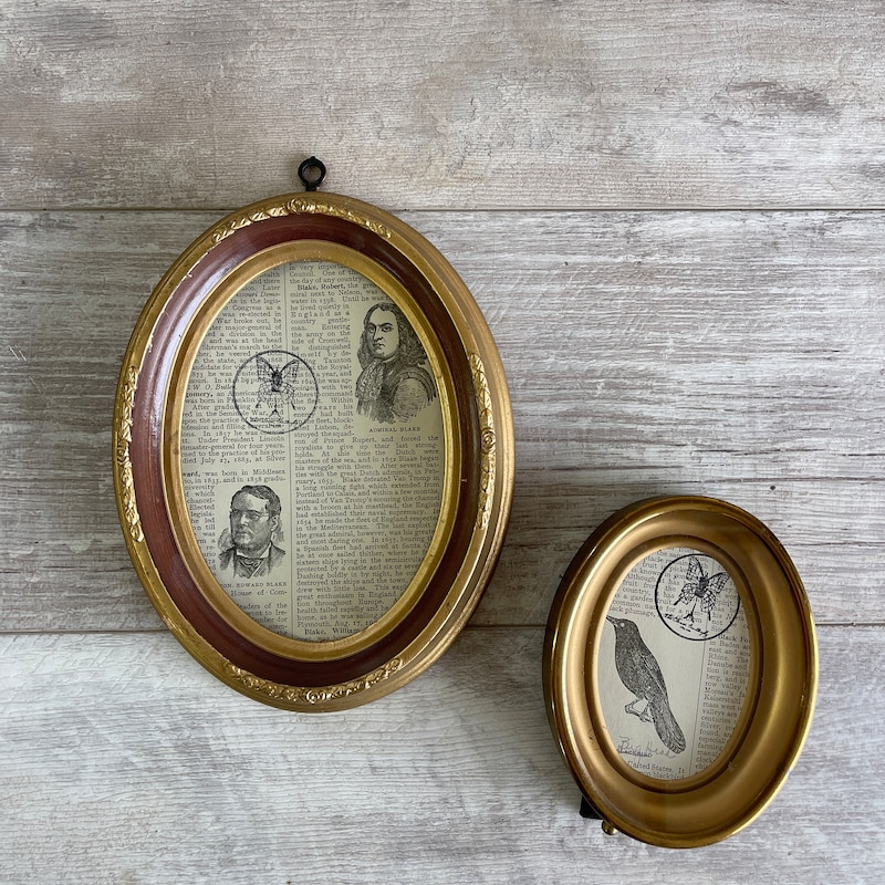 Oval Frames - Etsy
