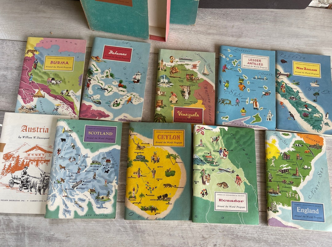 Vintage Books- American Geographical Society - Around the World Program ...