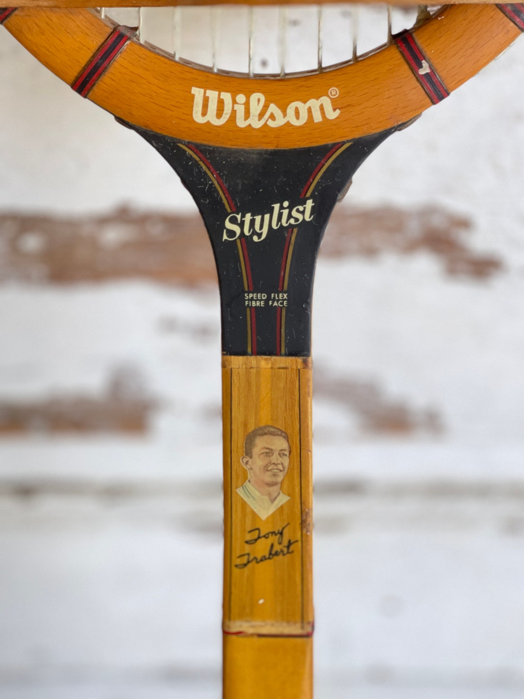 Vintage Tennis Racket Tony Trabert Wilson Wood Racquet Excellent ...