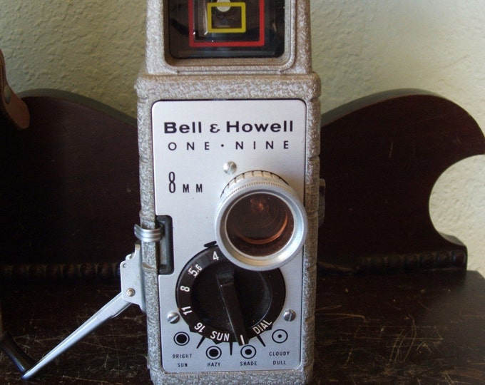 Bell Howell One Nine 8 Mm Camera With Case - RESERVED - Etsy