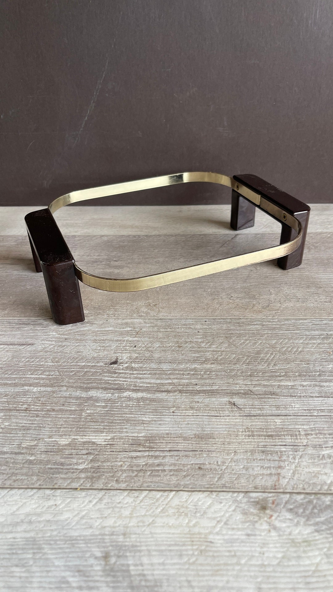 Vintage Pyrex Square Trivet - Baking Dish Holder - Bakelite Handles ...