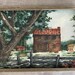 Vintage Watercolor Painting Signed Skippy Anderson Rustic - Etsy