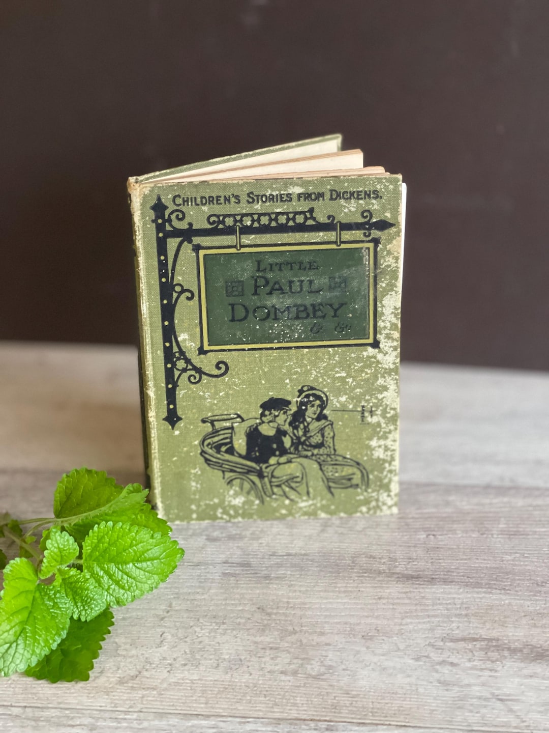Antique Childrens Book - Little Paul Dombey - Stories From Dickens - Etsy