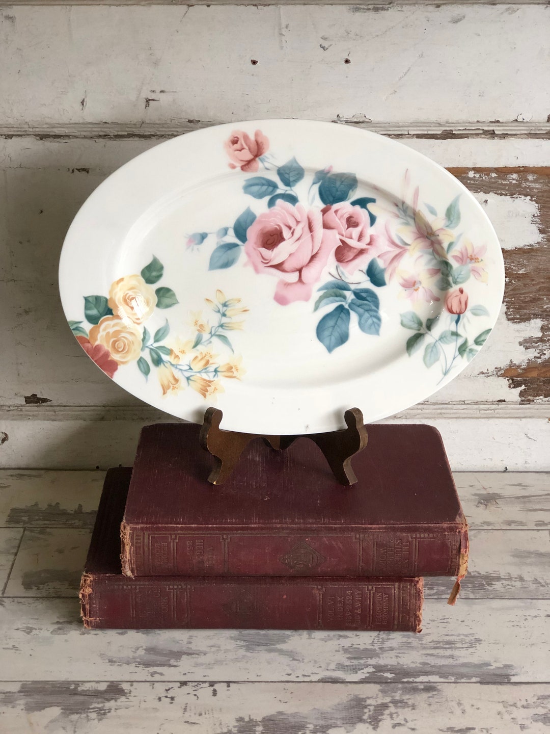 13 Inch Platter Porcelain - Etsy