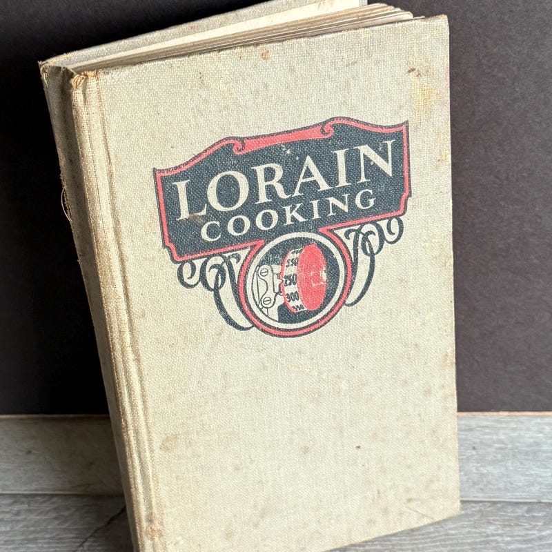 Antique Cookbooks - Etsy