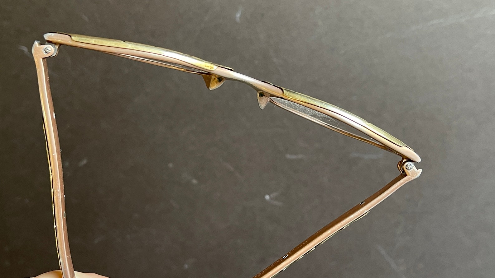 Vintage Tura Cateye Glasses Aluminum Rose Gold Copper Gold Filled - Etsy