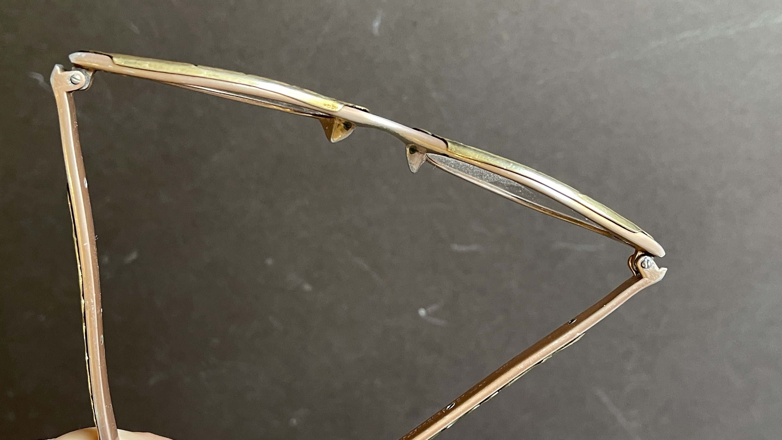 Vintage Tura Cateye Glasses Aluminum Rose Gold Copper Gold Filled - Etsy