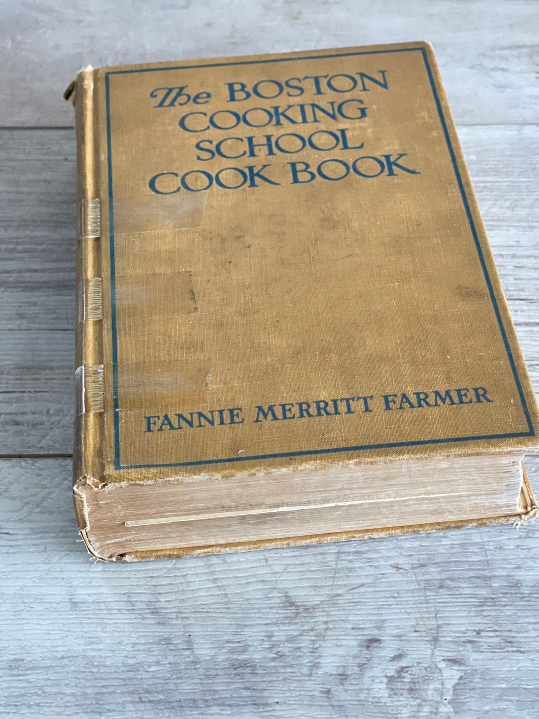The Boston Cooking School Cookbook Fannie Merritt Farmer 1930 Edition ...