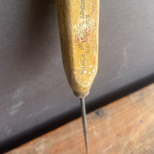 Vintage Advertising Ice Pick - Associated Ice Distributors - 1920s/30s ...