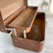 Vintage Steel Tackle Box toolbox Union Made Compartments Brown - Etsy
