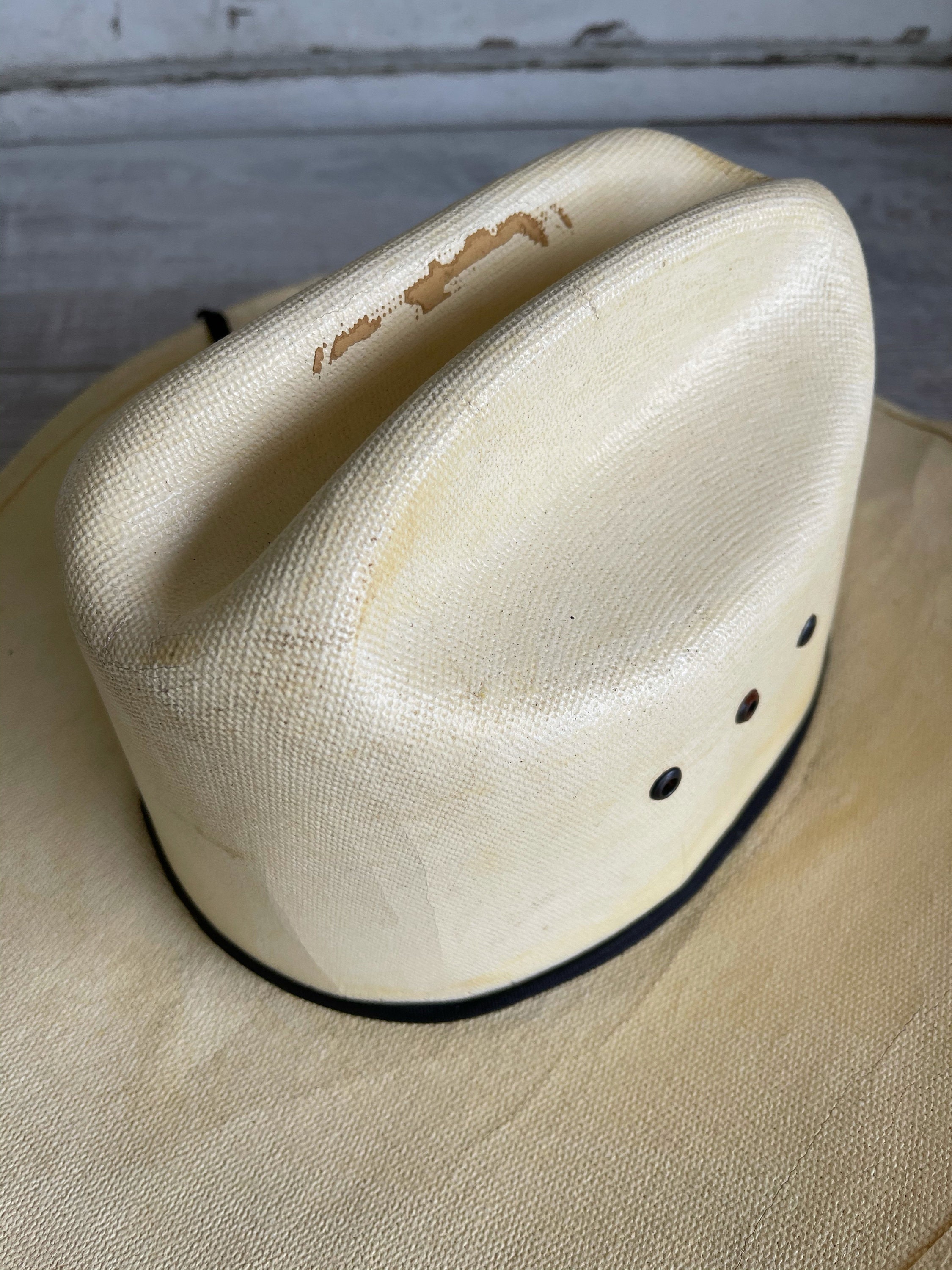 Vintage Cowboy Hat Double S Sancho 1980s 6.75 inches | Etsy