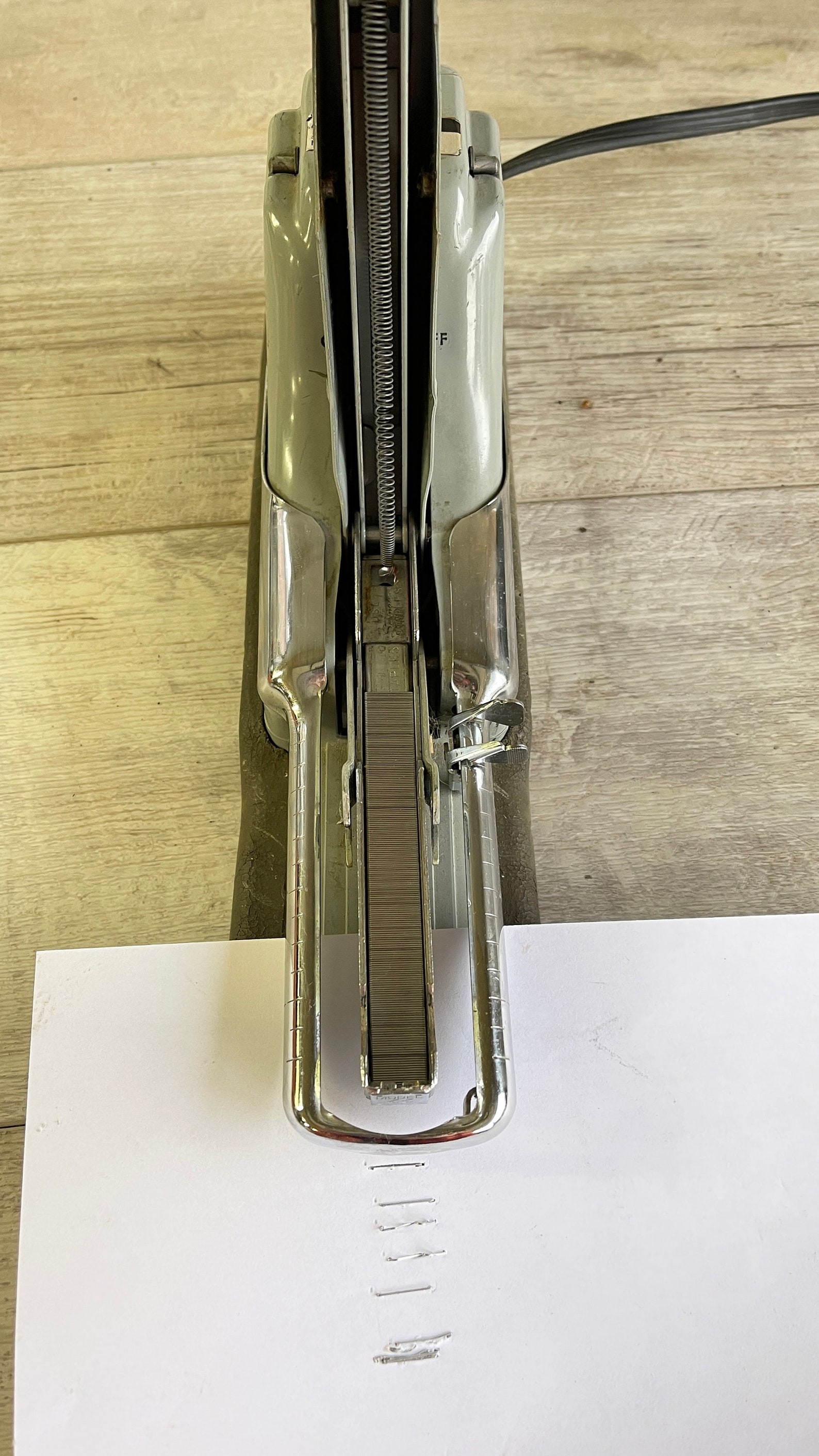Vintage Stapler Automatic Electric Swingline -industrial 1950s Model 66 ...