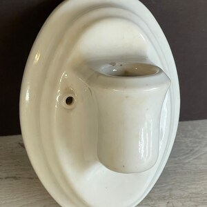 Vintage Porcelain Light Socket Fixture Wall Sconce Great for Upcycling ...
