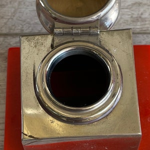 Vintage Bakelite Desk Set Art Deco Blotter, Inkstand, Calendar Douglas ...