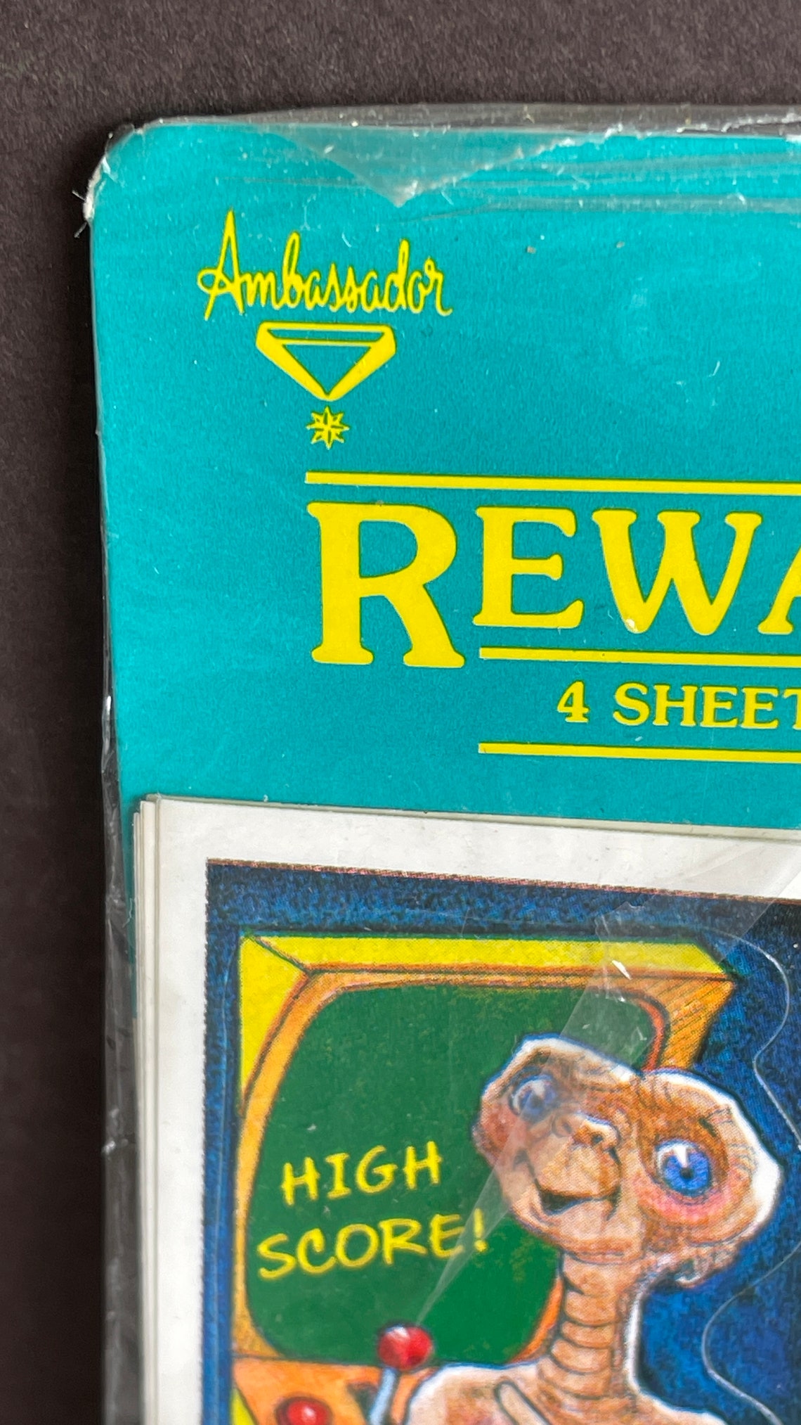1981 Vintage ET Stickers Reward Stickers - Put It on Your Trapper ...