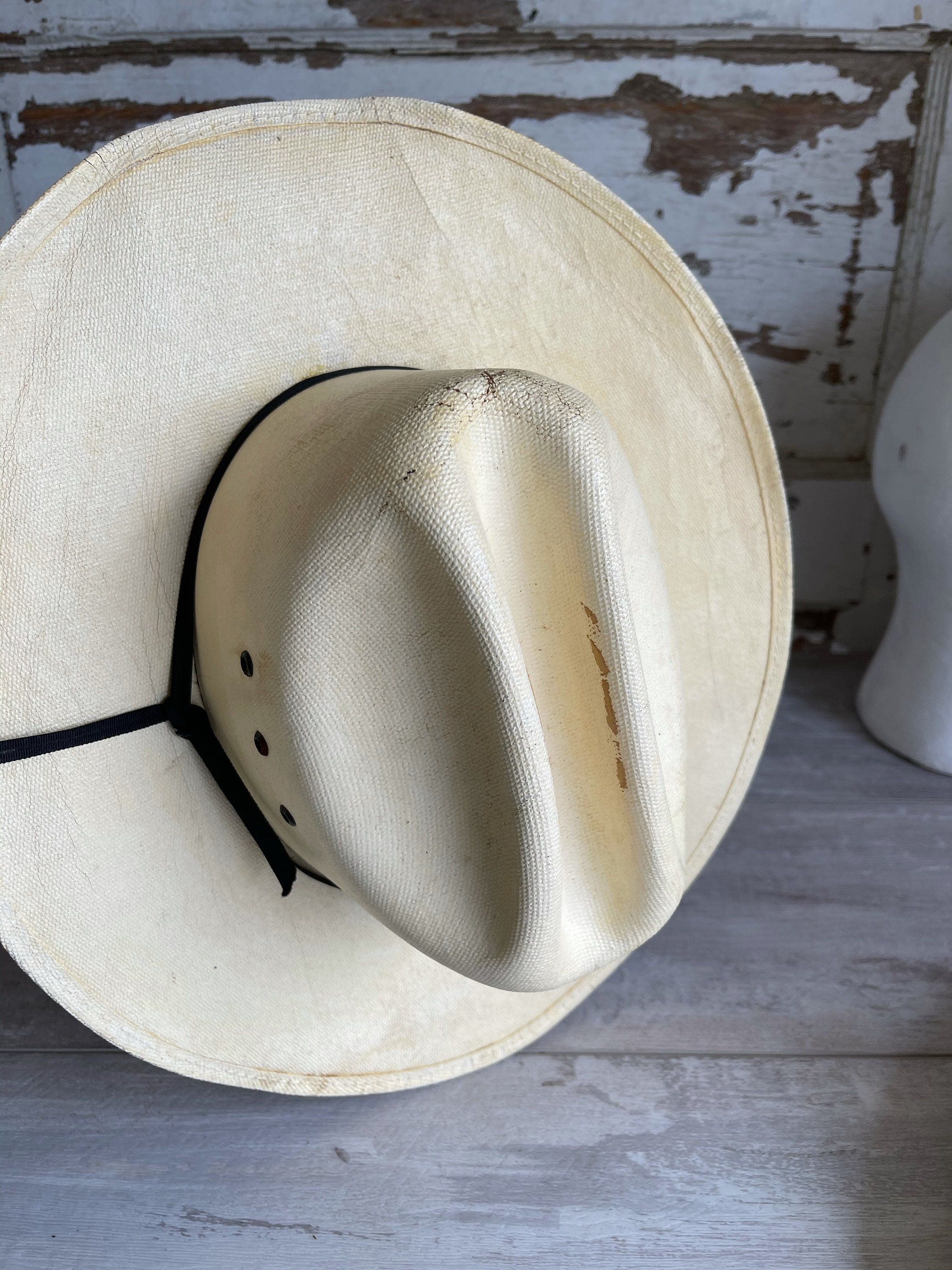 Vintage Cowboy Hat Double S Sancho 1980s 6.75 inches | Etsy