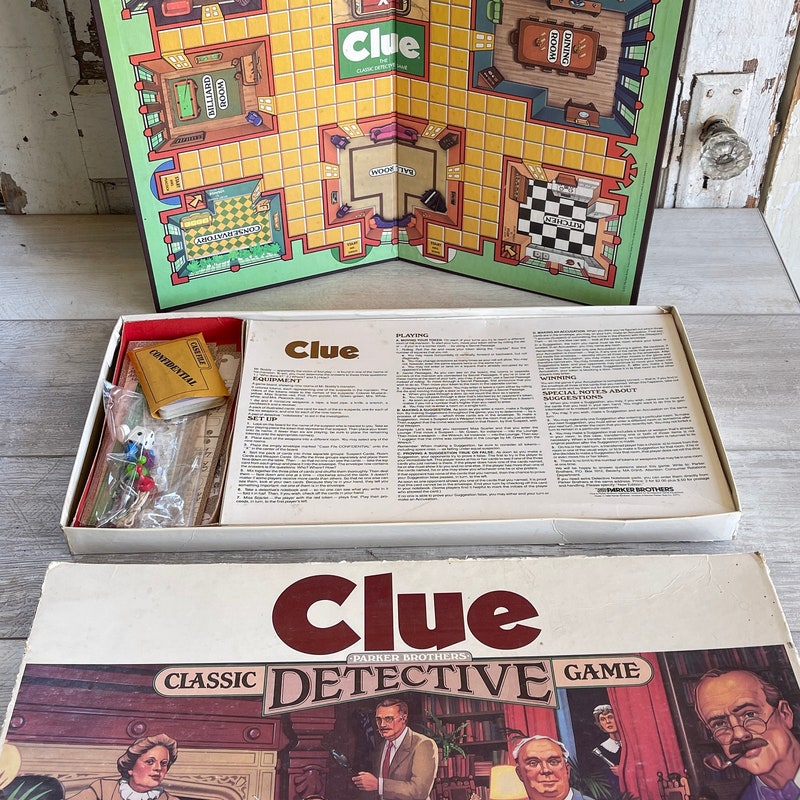 Clue Game - Etsy
