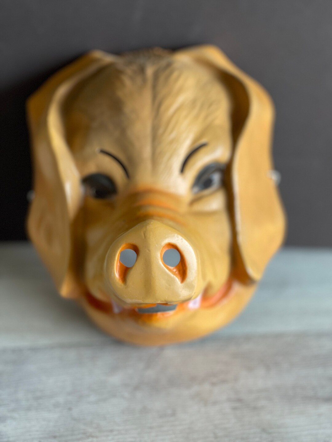 Vintage Pig Mask Motley Crue - Generation Swine - Rare Fragile Plastic ...