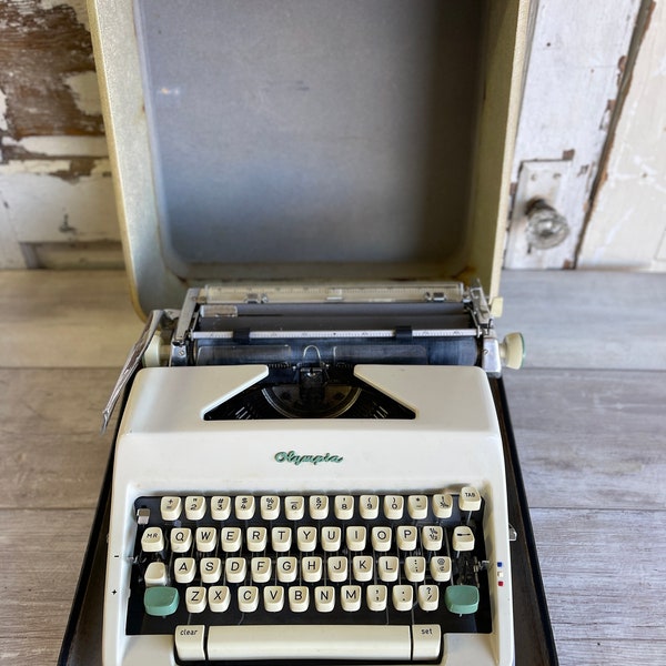 Olympia Typewriter - Etsy