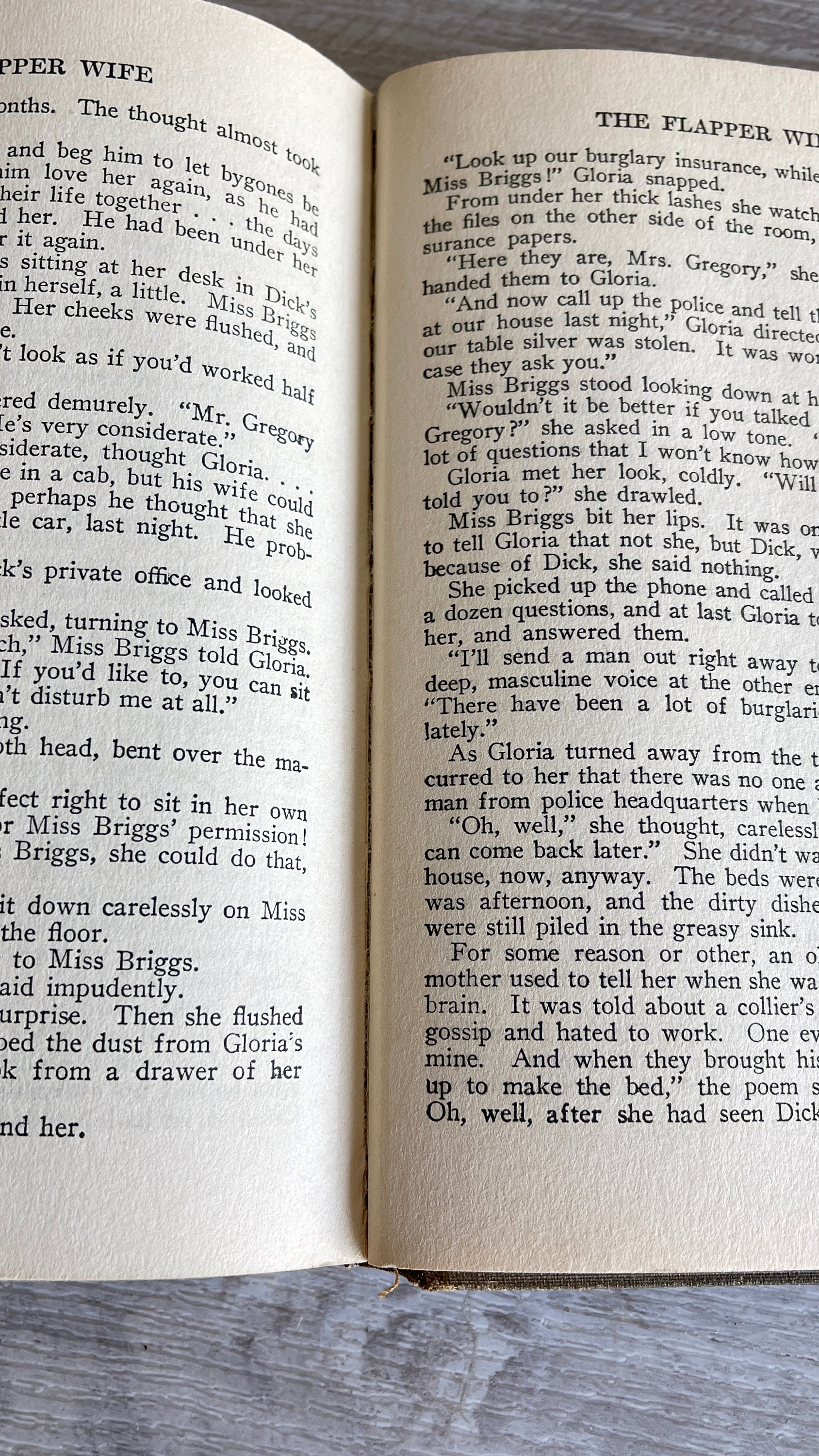 The Flapper Wife - Beatrice Burton 1925 Vintage Novel - Grosset and ...