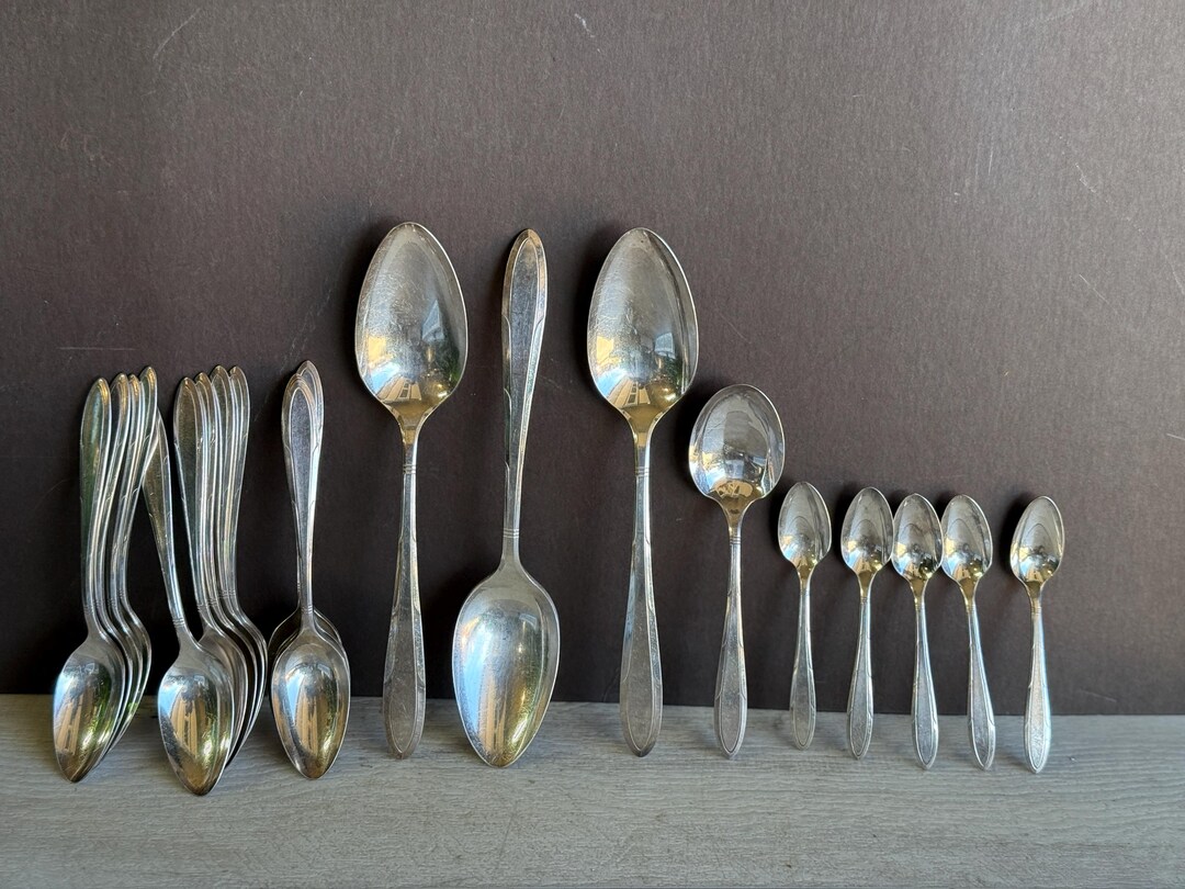 Vintage "reverie" Nobility Plate Silverware Flatware Lot - Choice ...