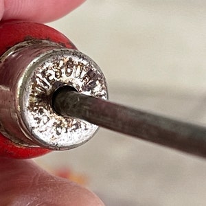 Vintage Ice Pick Red Wooden Handle Sturdy - Etsy