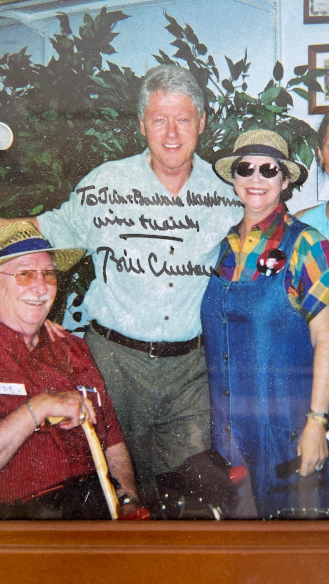 Bill Clinton Autograph Photographs Inscribed - Arkansas Governor US ...