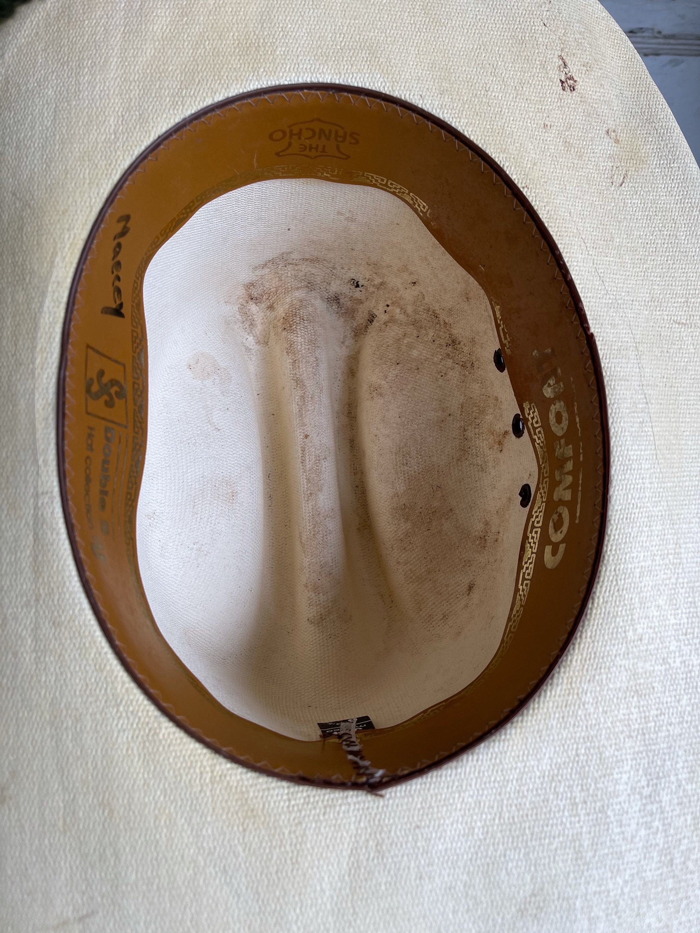 Vintage Cowboy Hat Double S Sancho 1980s 6.75 inches | Etsy