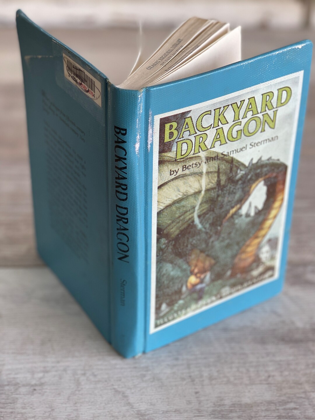 Backyard Dragon Betsy samual Sterman First Edition Library Book - Etsy
