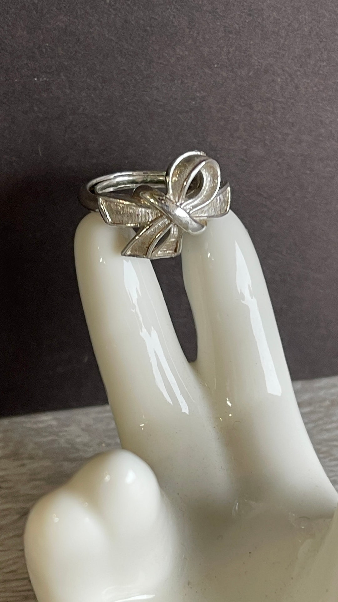 Vintage Avon Space Shuttle Ring Adjustable Silver Tone 1980s Space Ship ...