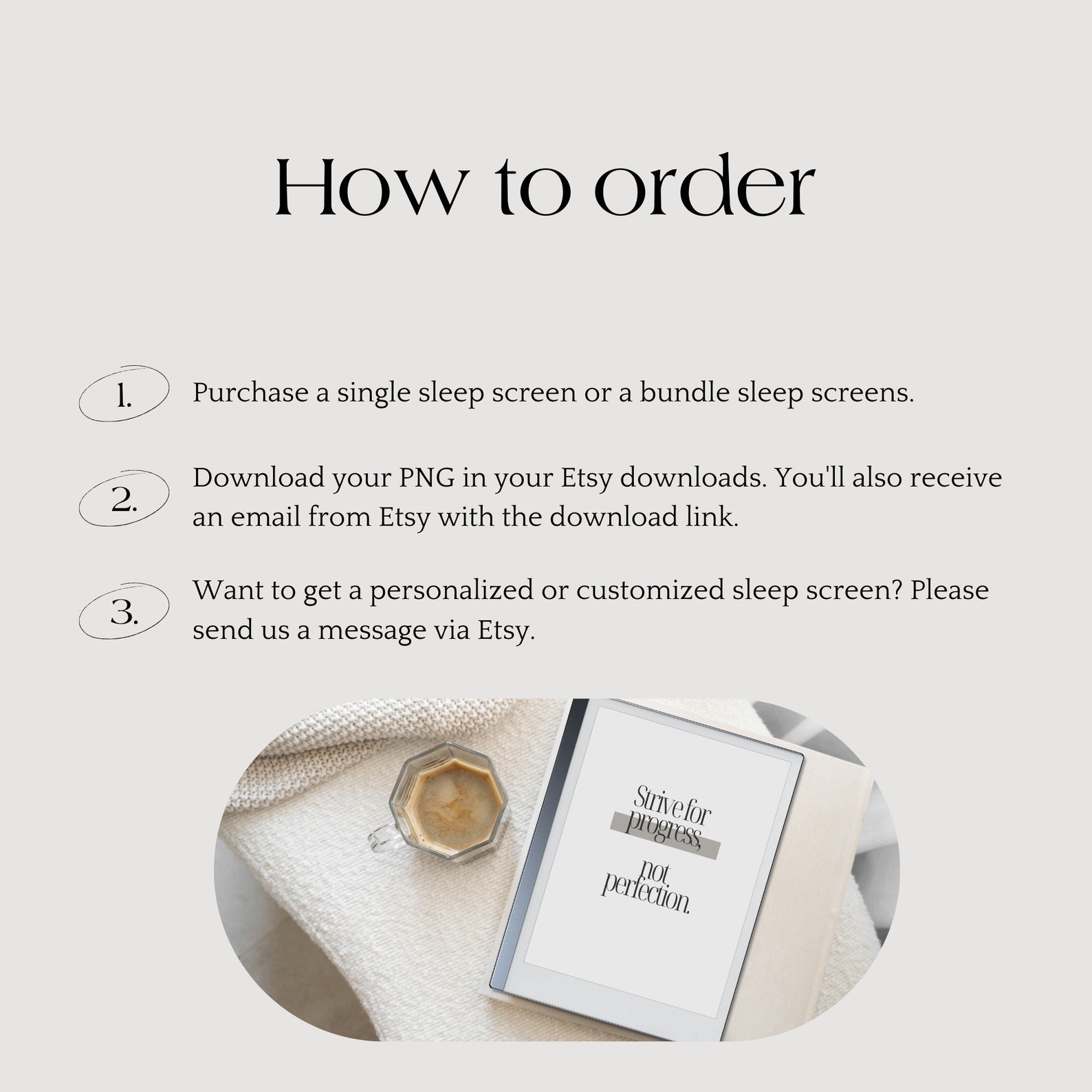 Remarkable Motivational Sleep Screen Template | Remarkable Custom Lock ...